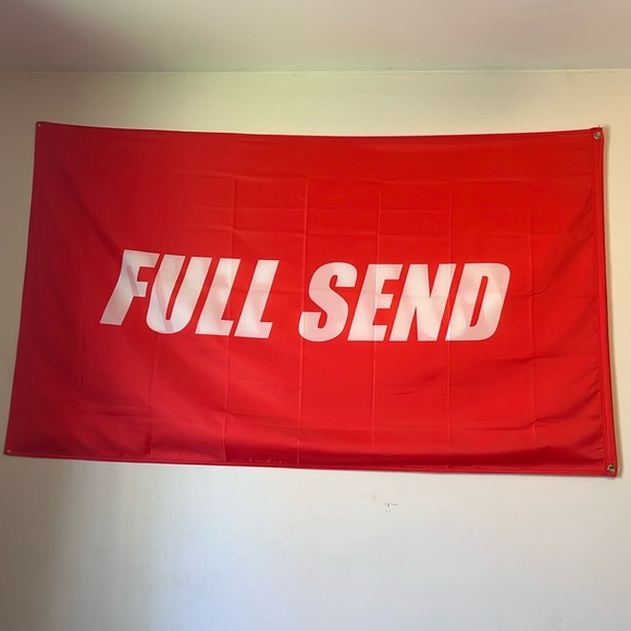 nelk | Wall Decor | Full Send Flag | Poshmark